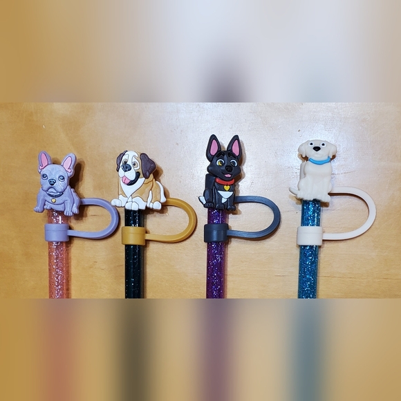Kitchen | New Dog Straw Covers Lot For 91mm Straws | Poshmark